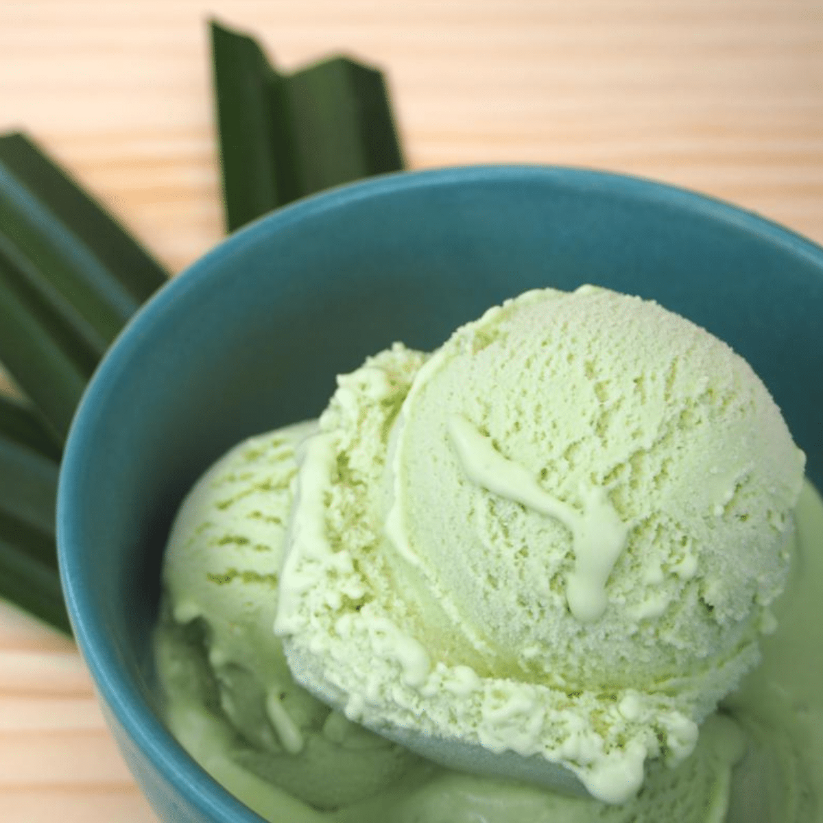 Pandan Ice Cream - Keep Calm And Eat Ice Cream