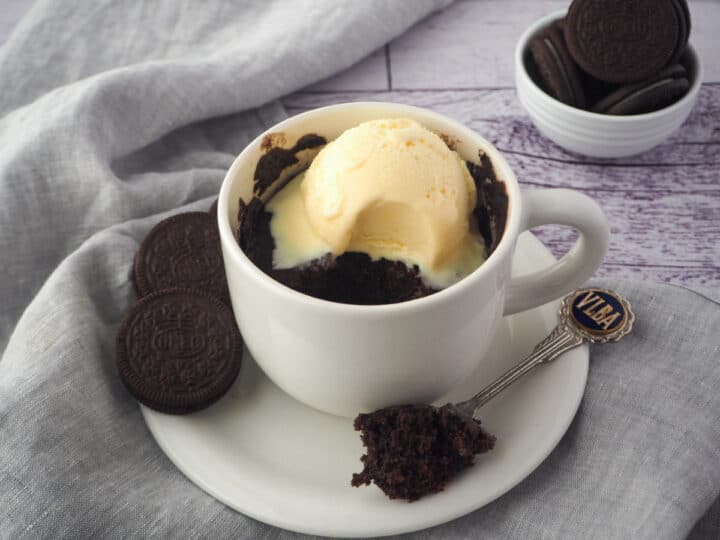 Oreo Mug Cake - Keep Calm And Eat Ice Cream