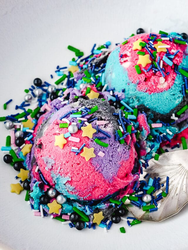 Rainbow Ice Cream - Keep Calm And Eat Ice Cream