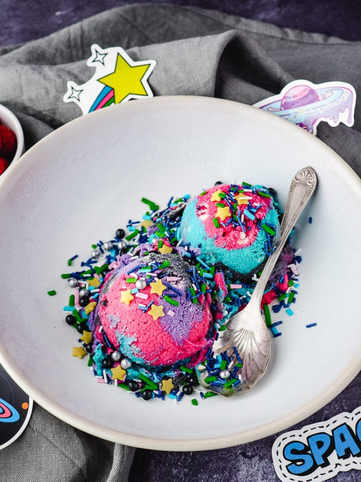 Galaxy Ice Cream - Keep Calm And Eat Ice Cream