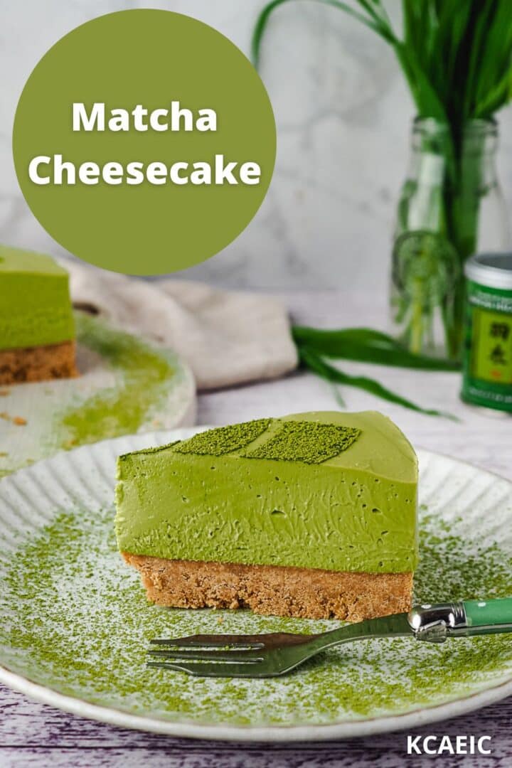 Matcha Cheesecake - Keep Calm And Eat Ice Cream