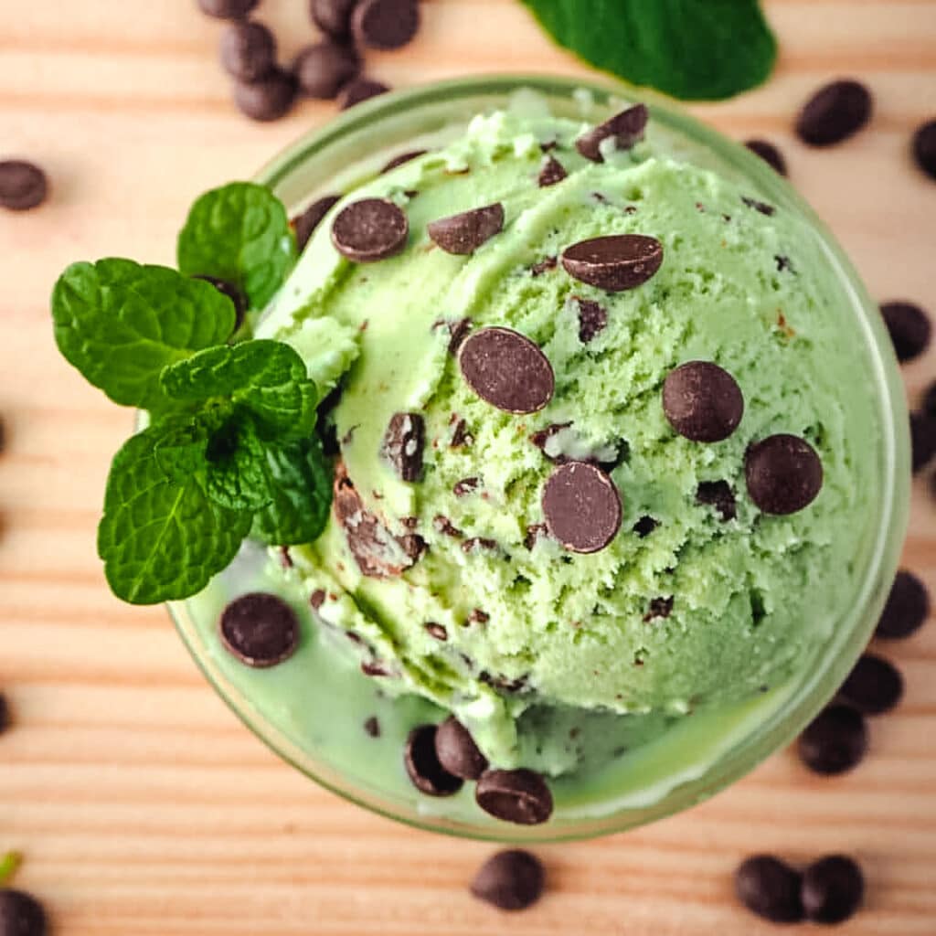 Mint Choc Chip Ice Cream - Keep Calm And Eat Ice Cream