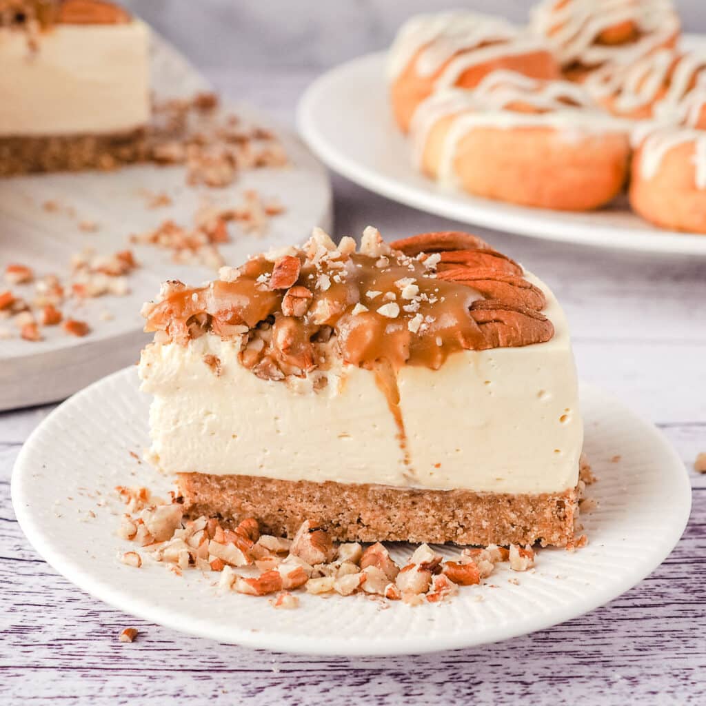 Caramel Pecan Cheesecake - Keep Calm And Eat Ice Cream