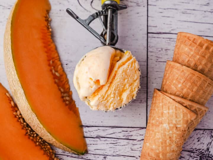 Melon Ice Cream - Keep Calm And Eat Ice Cream