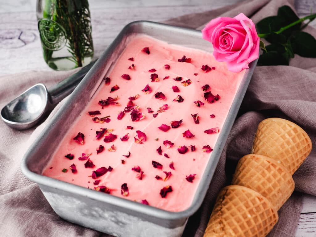 Rose Ice Cream - Keep Calm And Eat Ice Cream