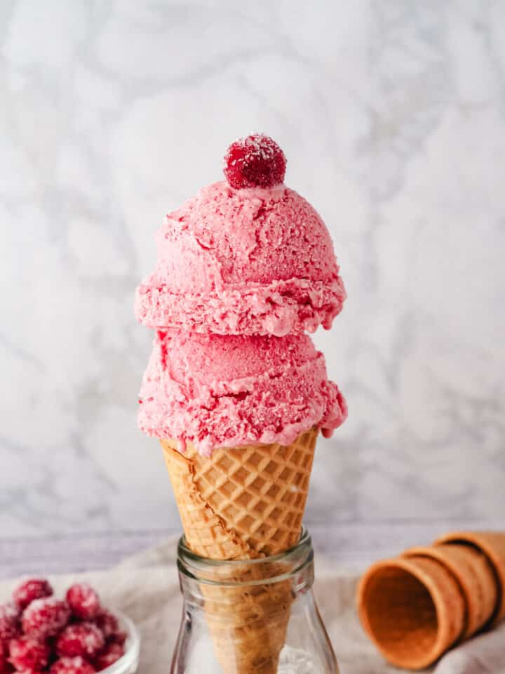 Cranberry Ice Cream - Keep Calm And Eat Ice Cream