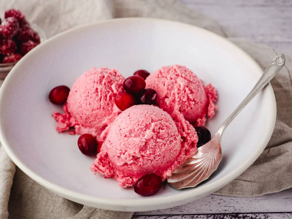 Cranberry Ice Cream - Keep Calm And Eat Ice Cream
