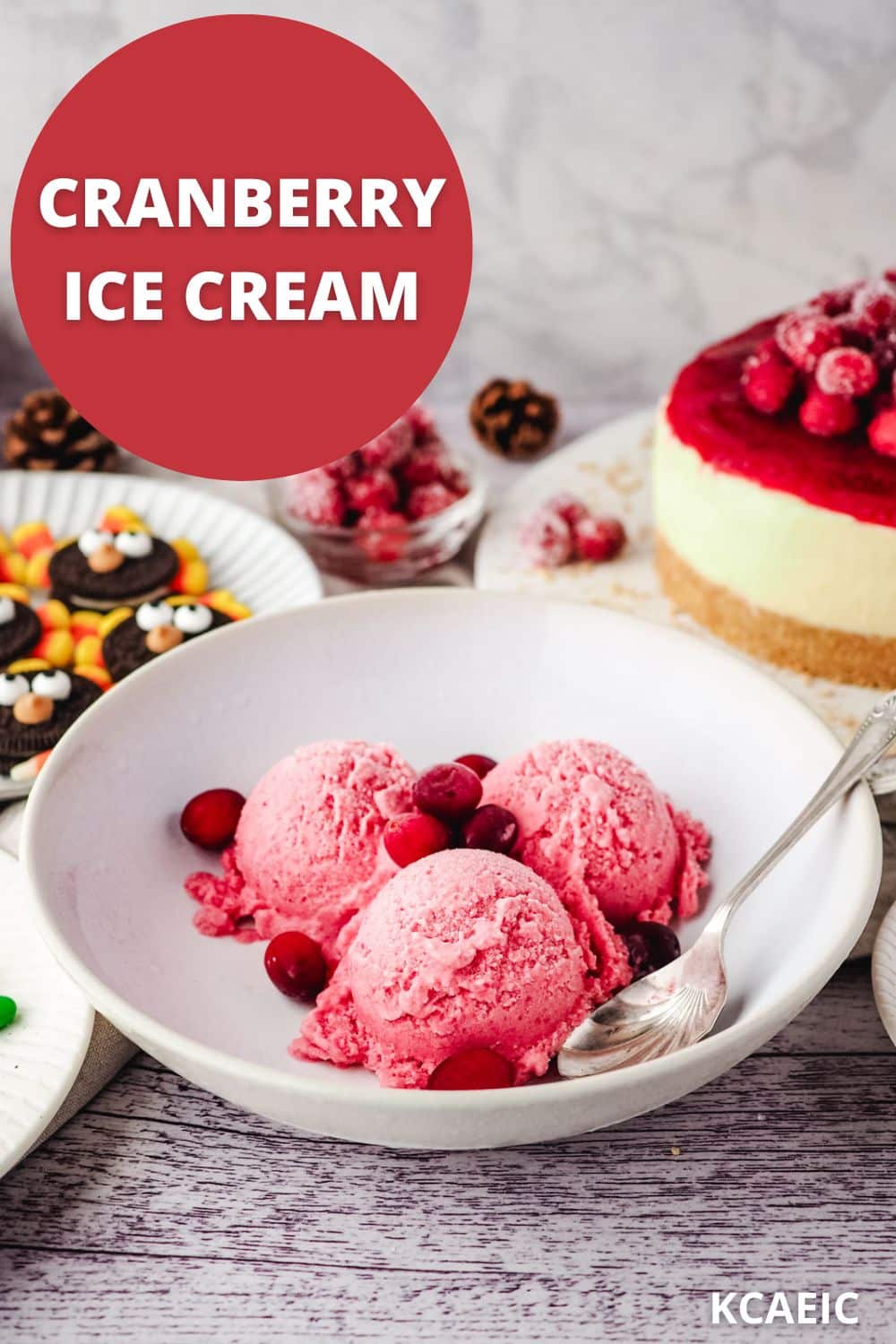 Cranberry Ice Cream - Keep Calm And Eat Ice Cream