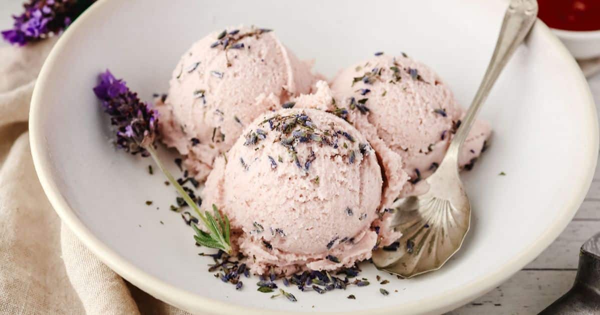Lavender Ice Cream - Keep Calm And Eat Ice Cream